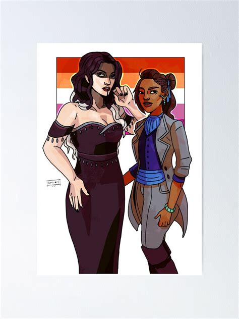 Beau And Yasha Poster By Lornarc Redbubble