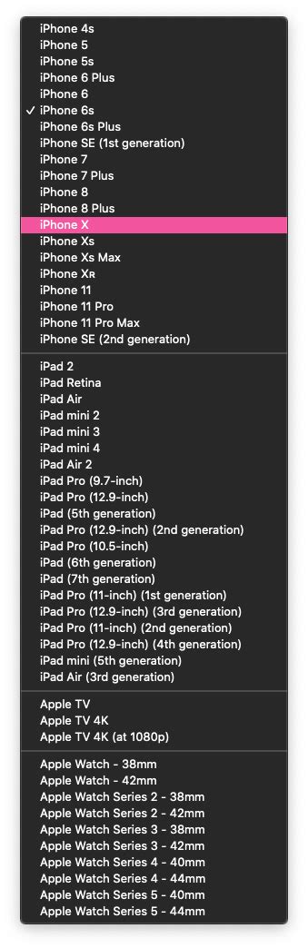 Ios Xcode 11 Simulator How To Customize Simulated Device Resolution Stack Overflow
