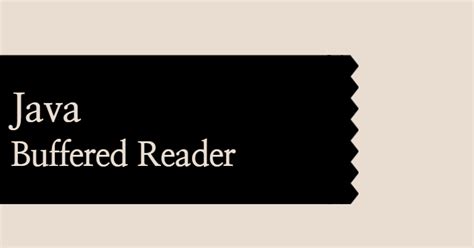 Java Bufferedreader Scanner Stringtokenizer