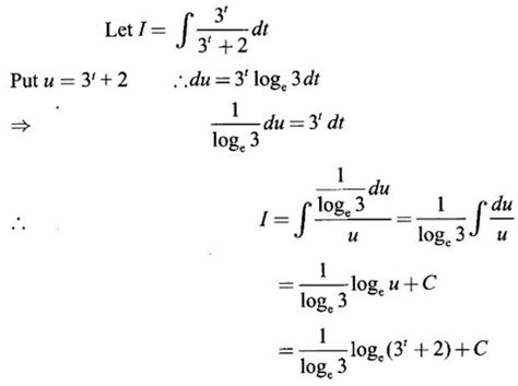 Indefinite Integral Worked Examples Exercise With Answers Integral Calculus
