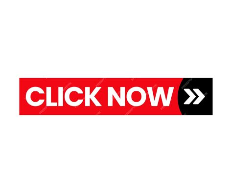 Premium Vector Click Now Call To Action Button Design Marketing Symbol