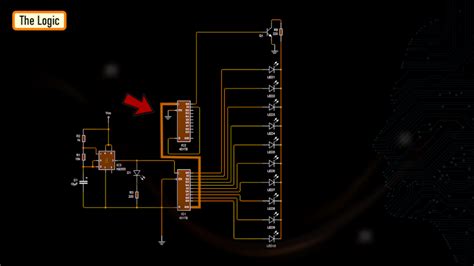 100 Led Chaser Circuit Using Ic555 And Cd4017 Arduino Maker Pro