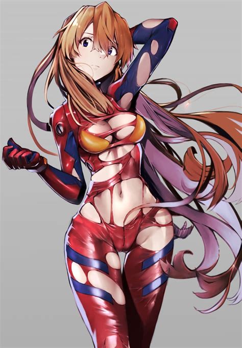 Souryuu Asuka Langley Neon Genesis Evangelion And 2 More Drawn By