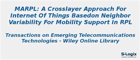 A Crosslayer Approach For Internet Of Things Contiki Cooja Project