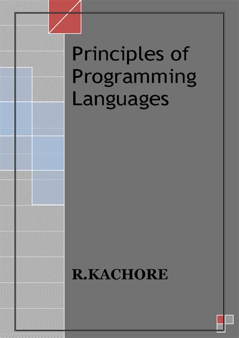 Principles Of Programming Languages PPL SE Computer Engineering Computer Programming Studocu