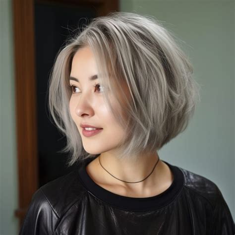 29 Gray Bobs Hairstyle To Make You A Show Stopper