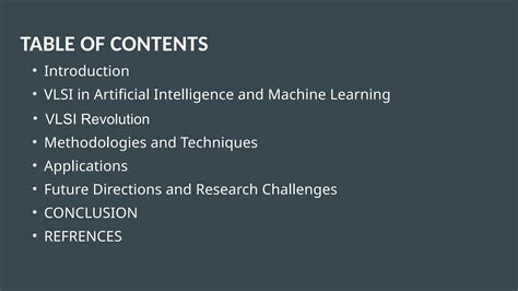 A Seminar Presentataion On Vlsi Technology With Aiml Integration A Pathway For Future