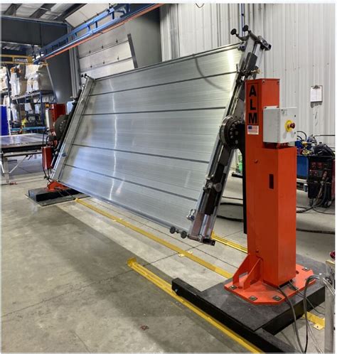 Lean News A Headstocktailstock Weld Positioner By Alm Was Purchased To