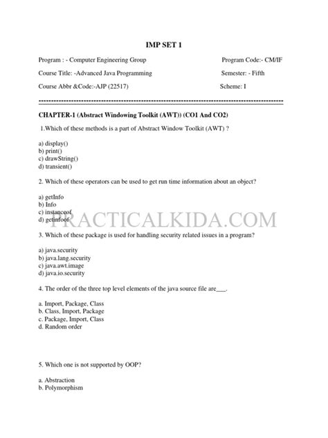 ajp imp pdf method computer programming class computer