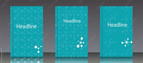 Set Of Digital Backgrounds For Dna Molecule Structure Vector Illustration Stock Vector Adobe