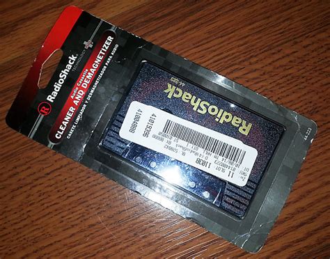 Radio Shack Audio Cassette Cleaner And Demagnetizer New Reverb