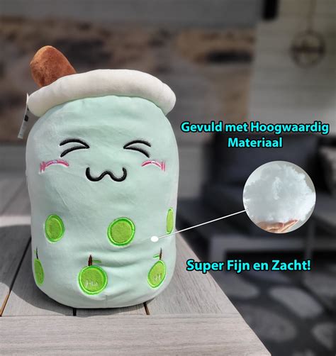 Kawaii Kussen Kawaii Knuffel Bubble Tea Knuffel Bubble Tea Boba