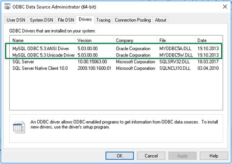 1c Установка подключения к Mysql через Odbc Connector блог Kievol Partner