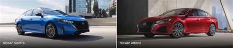 2026 Nissan Sentra Vs Altima Efficiency Vs Power