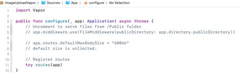Swift Ios Simulator Local Vapor Post Imagepng Abort413