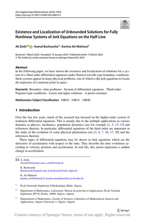 Existence And Localization Of Unbounded Solutions For Fully Nonlinear Systems Of Jerk Equations