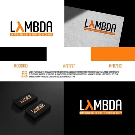 Lambda Branding Cyber Security Check My Behance… Esraa Yousry
