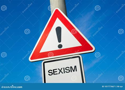 Sexism Stock Image Image Of Bias Notice Mark Harass 101777667