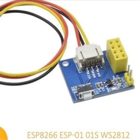 Jual Es8266 Esp 01 Esp 01s Rgb Module Shield Ws2812 Ws2812b Arduinouno