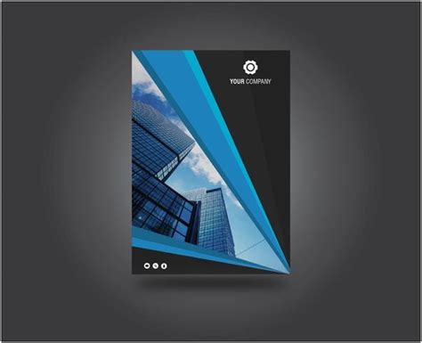 기업 잡지 표지 디자인 Eps Uidownload