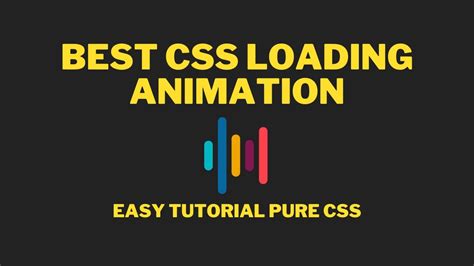 Best Css Loading Animation Tutorial Full Screen Pure Css Loading Animation Youtube