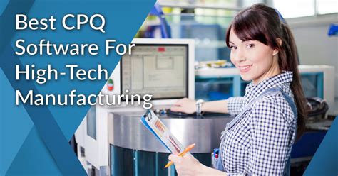 Best Cpq Software For High Tech Manufacturing In 2024