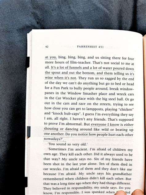 Book Review Fahrenheit 451 By Ray Bradbury Annotations And Discussion