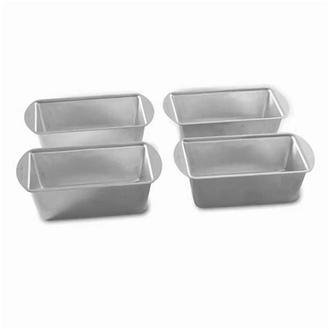 Jgo 4 Mini Moldes Rect Aluminio 14x5cm Nordicware The Home Depot México Ventas A Profesionales