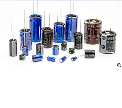 100uf 25v Aluminum Aluminium Al Al Electrolytic Capacitors 100 Uf 25 V