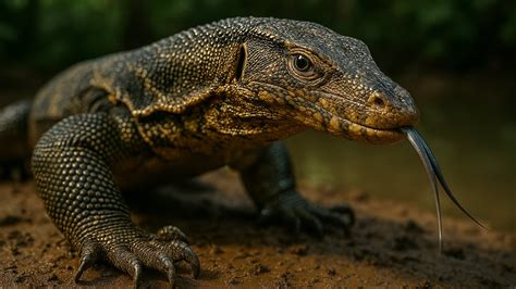 Asian Water Monitor Animal Streets