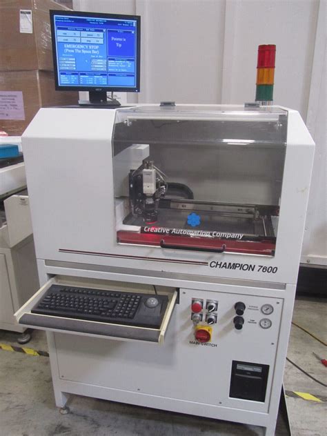 Used Creative Automation Champion 7600 Used Machines Exapro