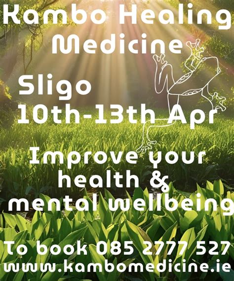 Kambo Cermony Ireland Locations And Dates Kambo Medicine Ie