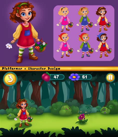 Platformer Character Design On Behance