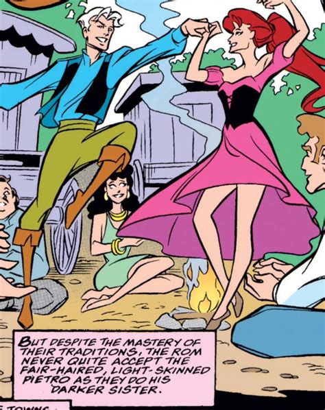 They Specifically Described Wanda As Darkskinned With Dark Hair As Opposed To Pietro Being