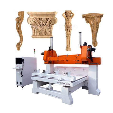 5 Axis Cnc Multi Head Wood Working Cnc Router Machine For Legs Carving Cnc Multi Head Wood