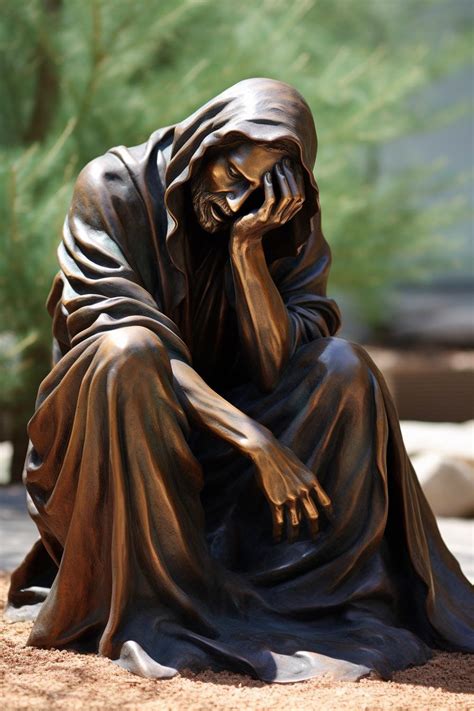 Agony In The Garden Bronze Sculpture Midjourney R Generationofthesaints