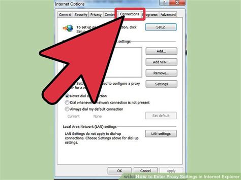 How To Enter Proxy Settings In Internet Explorer 9 Steps