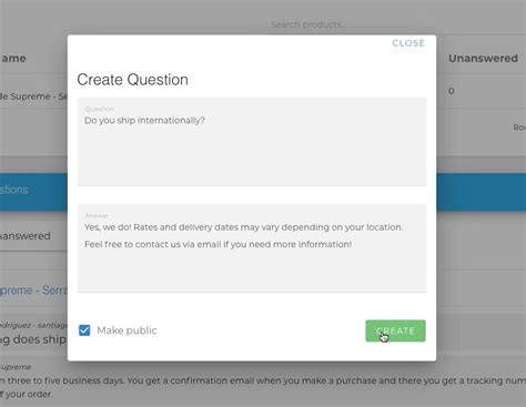 How To Create A Question Opinew Help