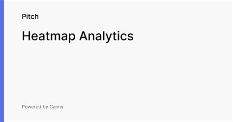 Heatmap Analytics Voters Pitch