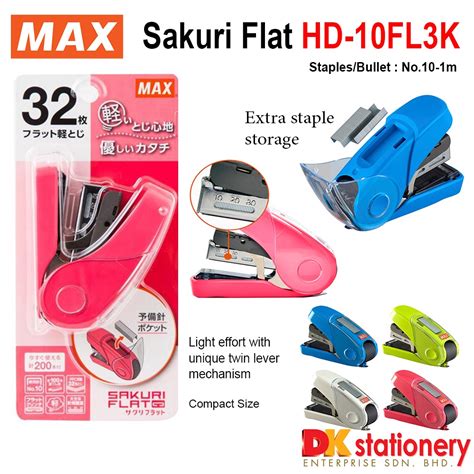 Max Stapler Sakuri Hd 10fl3k Shopee Malaysia