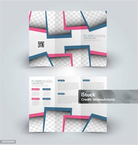 모의 바라요 브로셔 디자인 템플릿 비즈니스 0명에 대한 스톡 벡터 아트 및 기타 이미지 0명 3단 브로슈어 개념 Istock