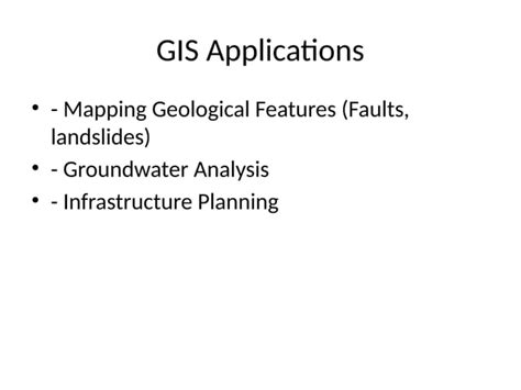 Remote Sensing Gis Engineering Geology Pptx
