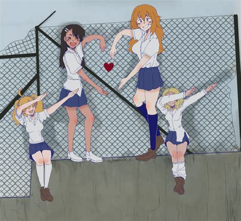 Hi I Made A Blursed Drawing Of Nagatoro And Her Friends R Nagatoro