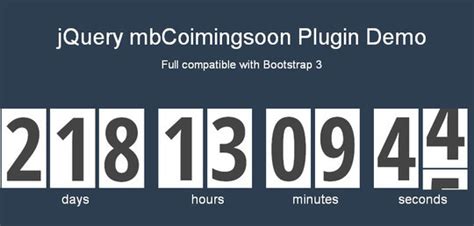 15 Awesome Jquery Countdown Timers