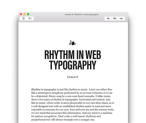 Rhythm In Web Typography Better Web Type
