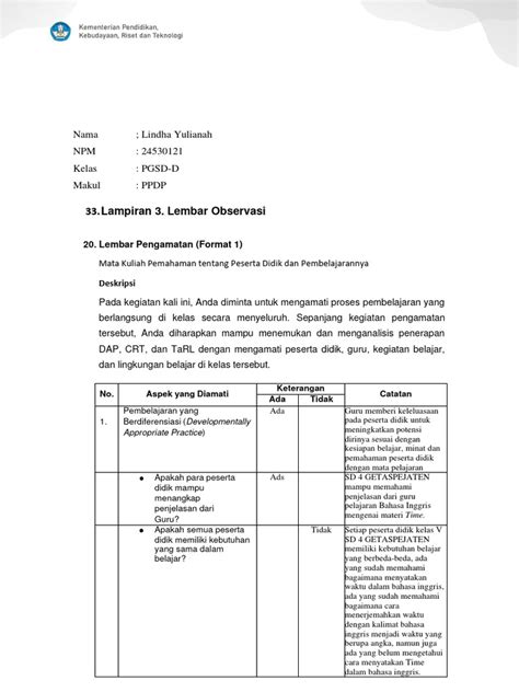Totik 1 Elaborasi Pemahaman Ppdp Pdf