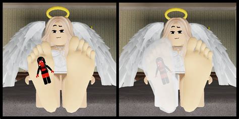 Stuck To Her Roblox Feet Trapped In Her Socks By Miaroblox On Deviantart