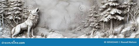 Primal Canvas Limestone Serenity Background AI Generate Royalty Free