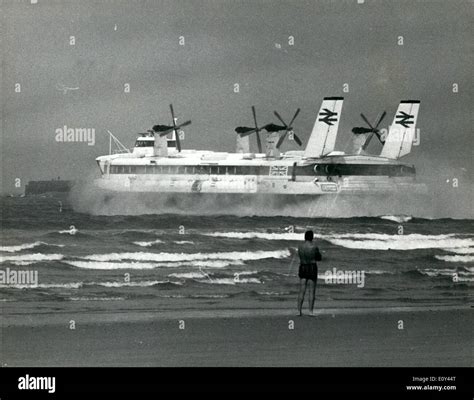 Jul 07 1968 The Worlds Largest Hovercraft Make Its Vip Passenger