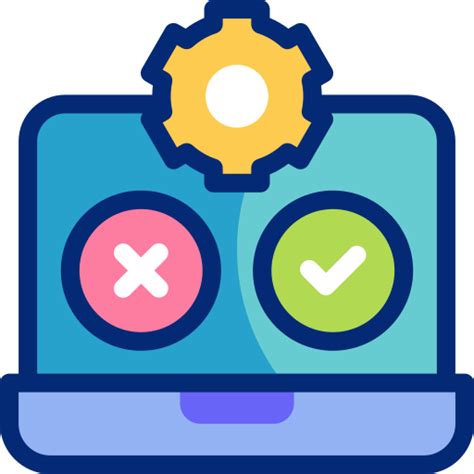 Testing Basic Accent Lineal Color Icon